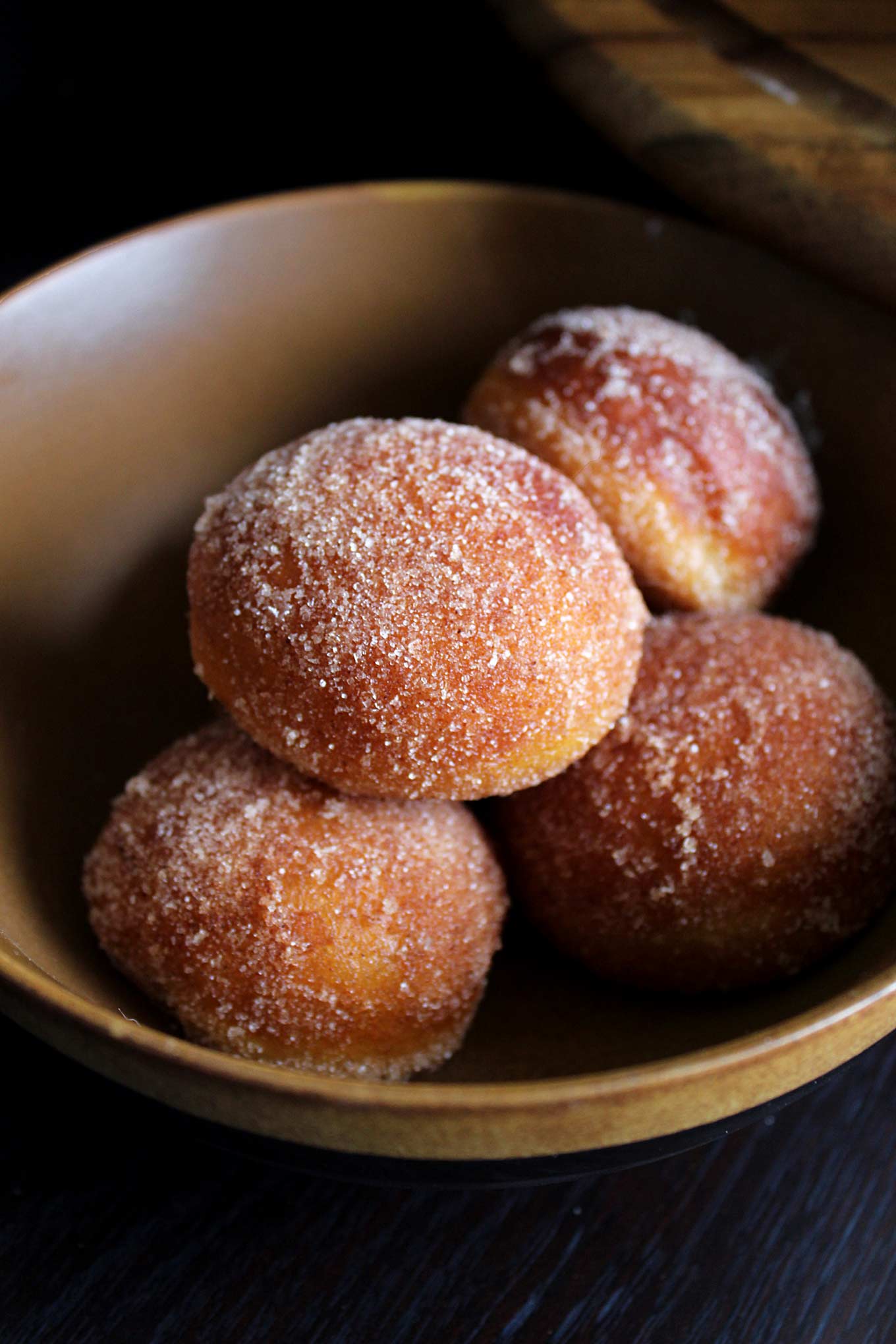 Chocolate Glazed Donuts Cinnamon Sugar Donut Holes Wyldflour