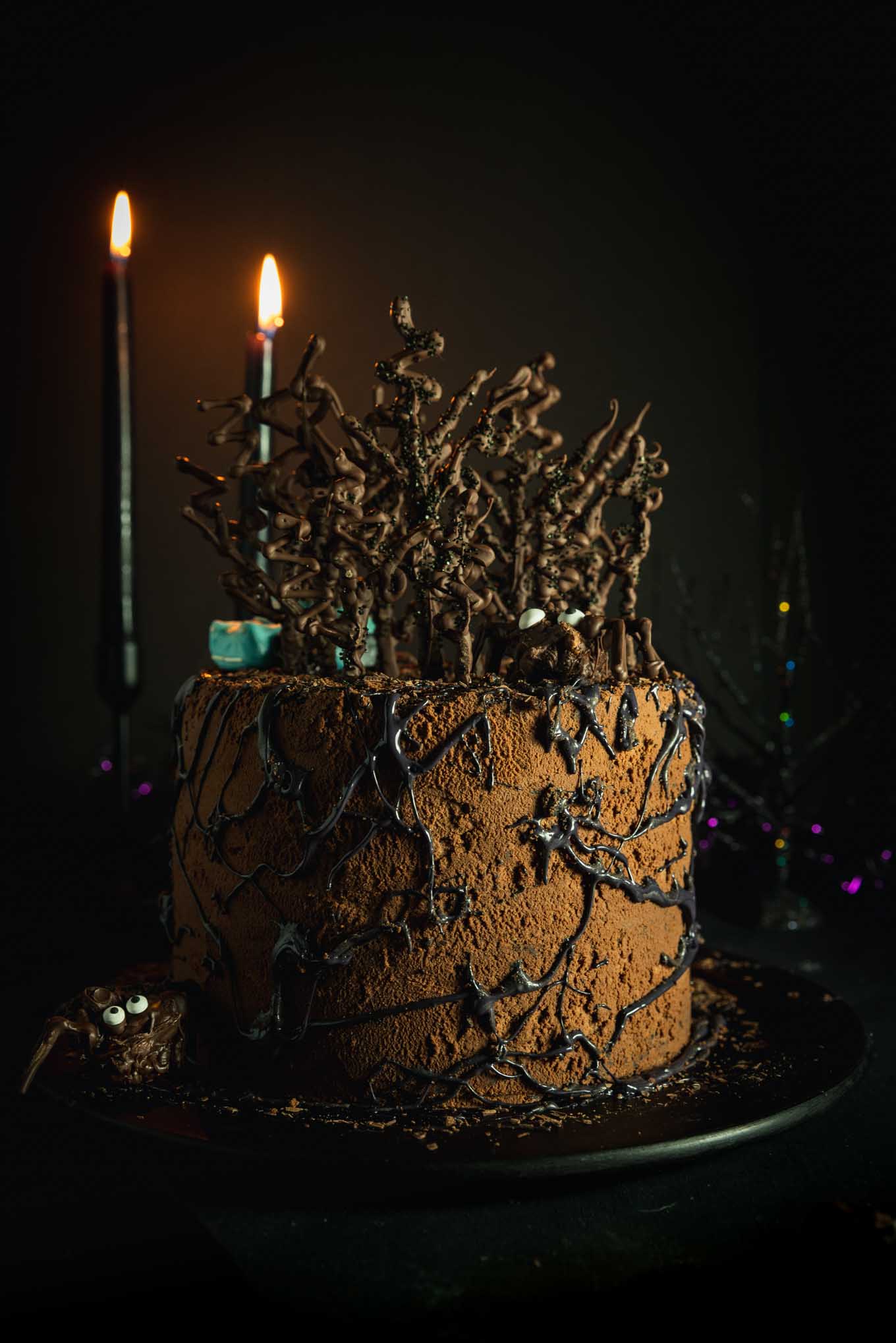 Forbidden Forest Cake - wyldflour